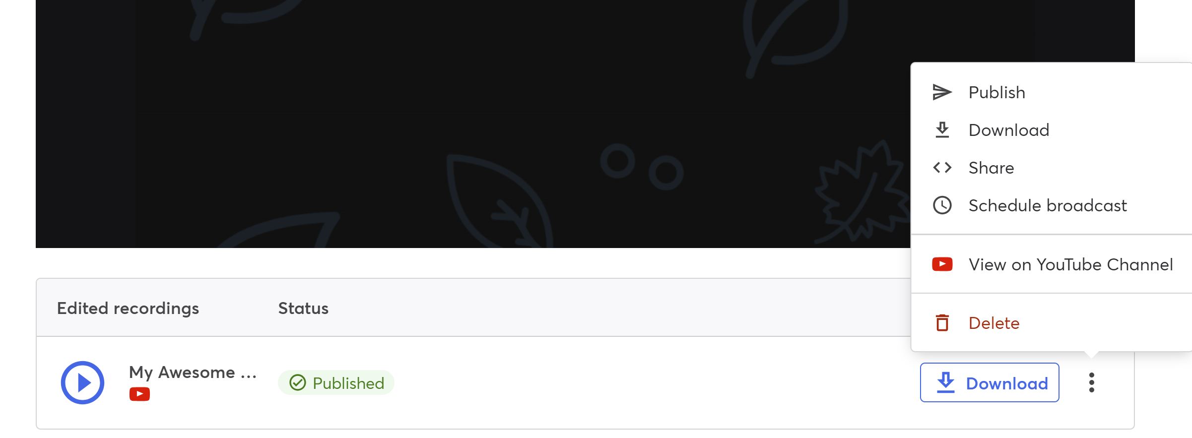 Video Trimming and Splitting – StreamYard Help Center