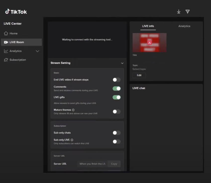 Create a Live Stream on TikTok – StreamYard Help Center