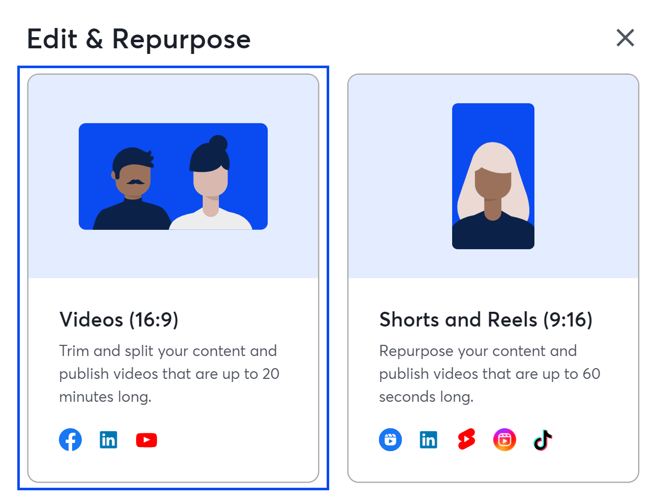 Video Trimming and Splitting – StreamYard Help Center