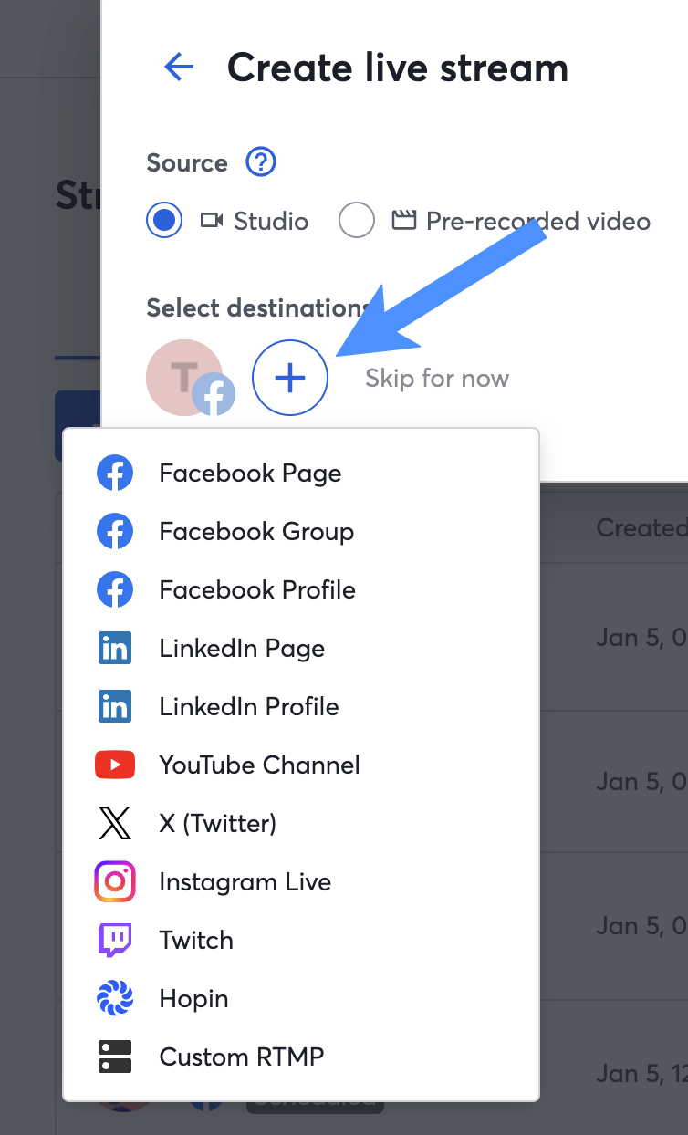 How to Create a Live Stream – StreamYard Help Center