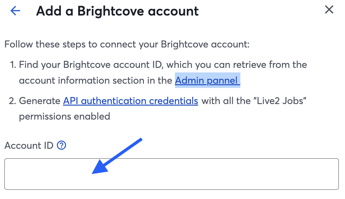Connecting StreamYard to Brightcove – StreamYard Help Center